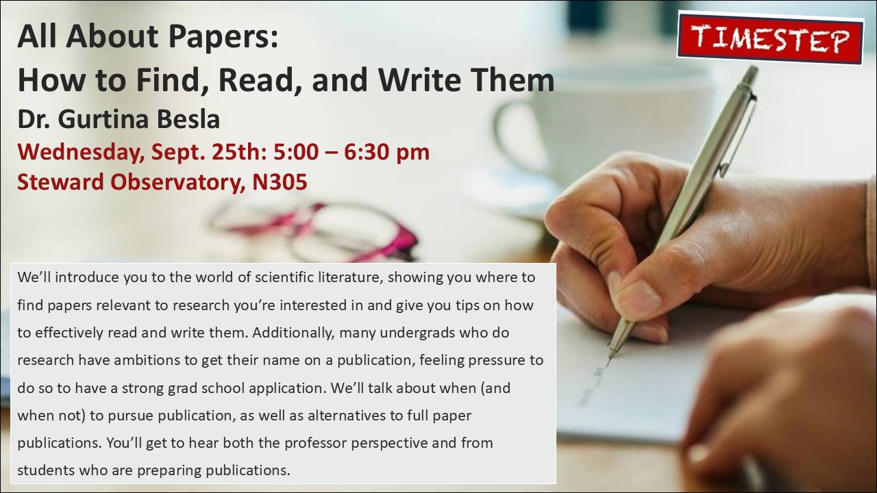 All About Papers: How to Find, Read, and Write Them! | TIMESTEP